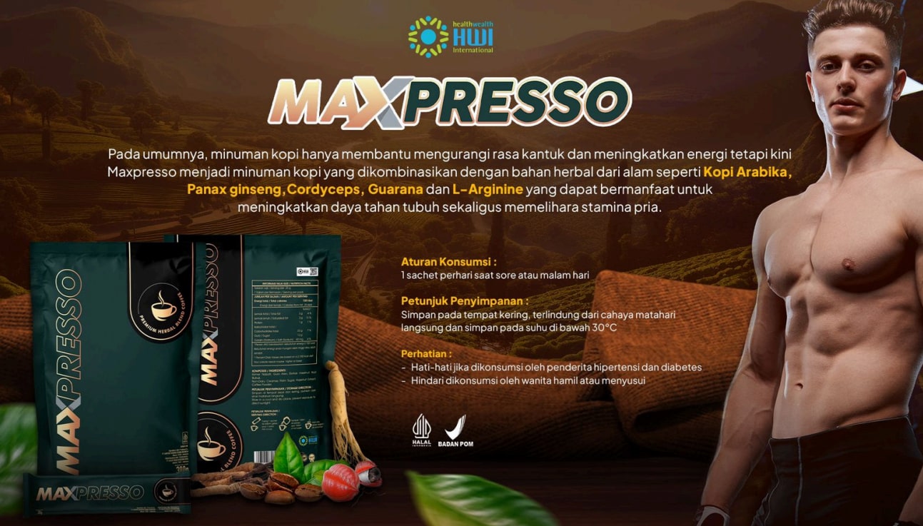 MAXPRESSO HWI – Pria Punya Stamina